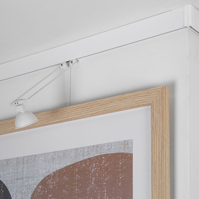 STAS Multirail Max - Kit d'installation, Couleur Blanc/Alu, 150cm/200cm